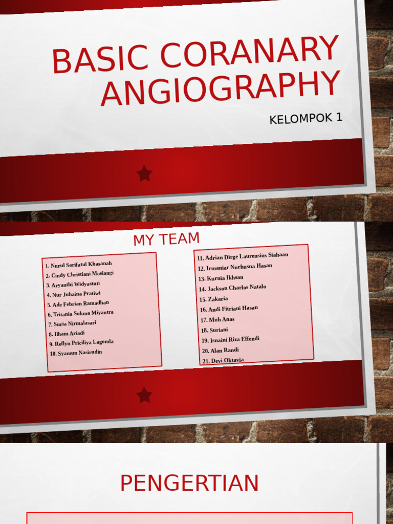 Basic Coronary Angiography | PDF