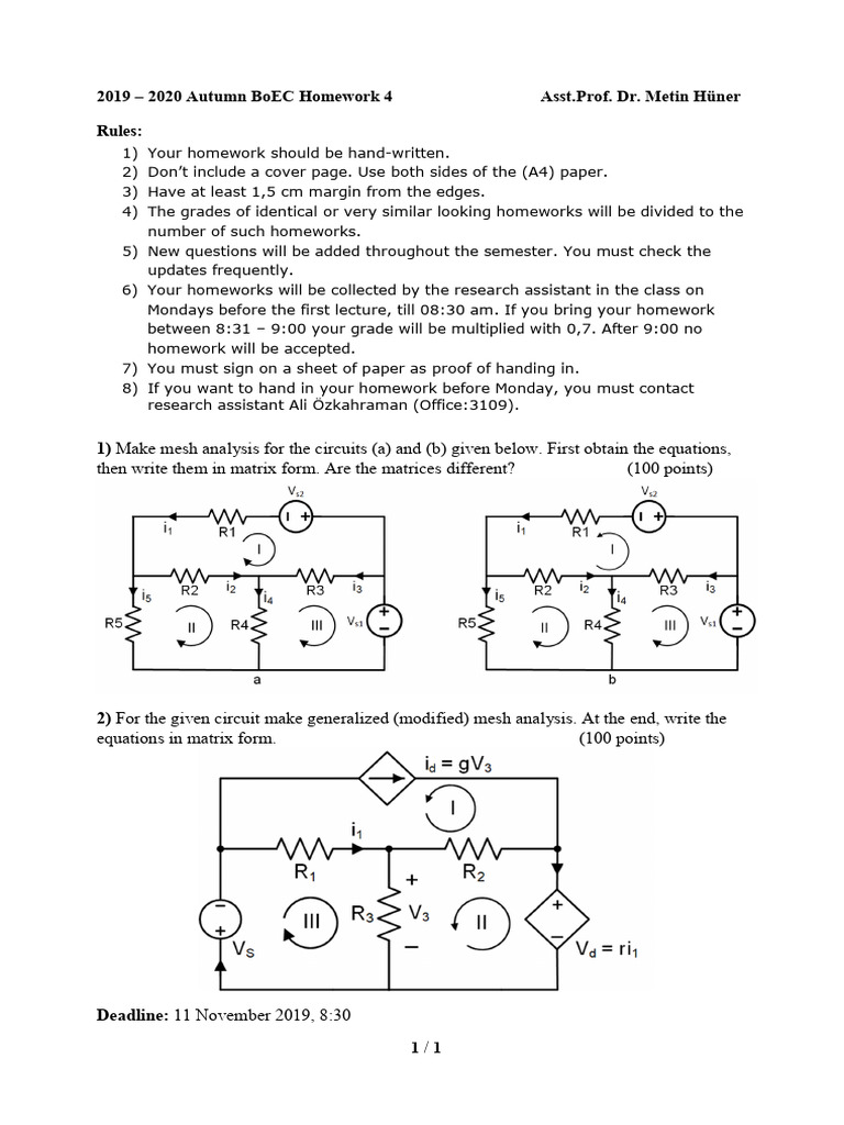 2019-2020 BoEC Homework 4 Guidelines | PDF