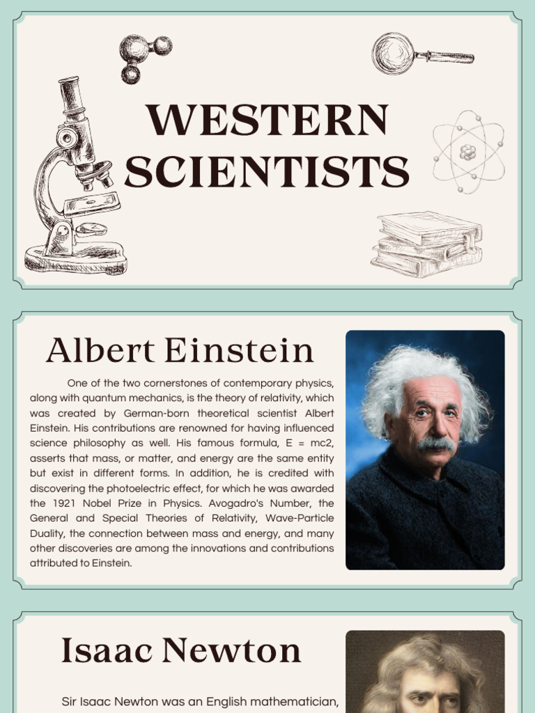 Western-Scientists-3-1 (1) | PDF | Marie Curie | Physics