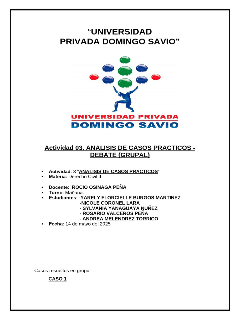 Tarea 3 Derecho Civil 2 | PDF | Posesión (Ley) | Propiedad