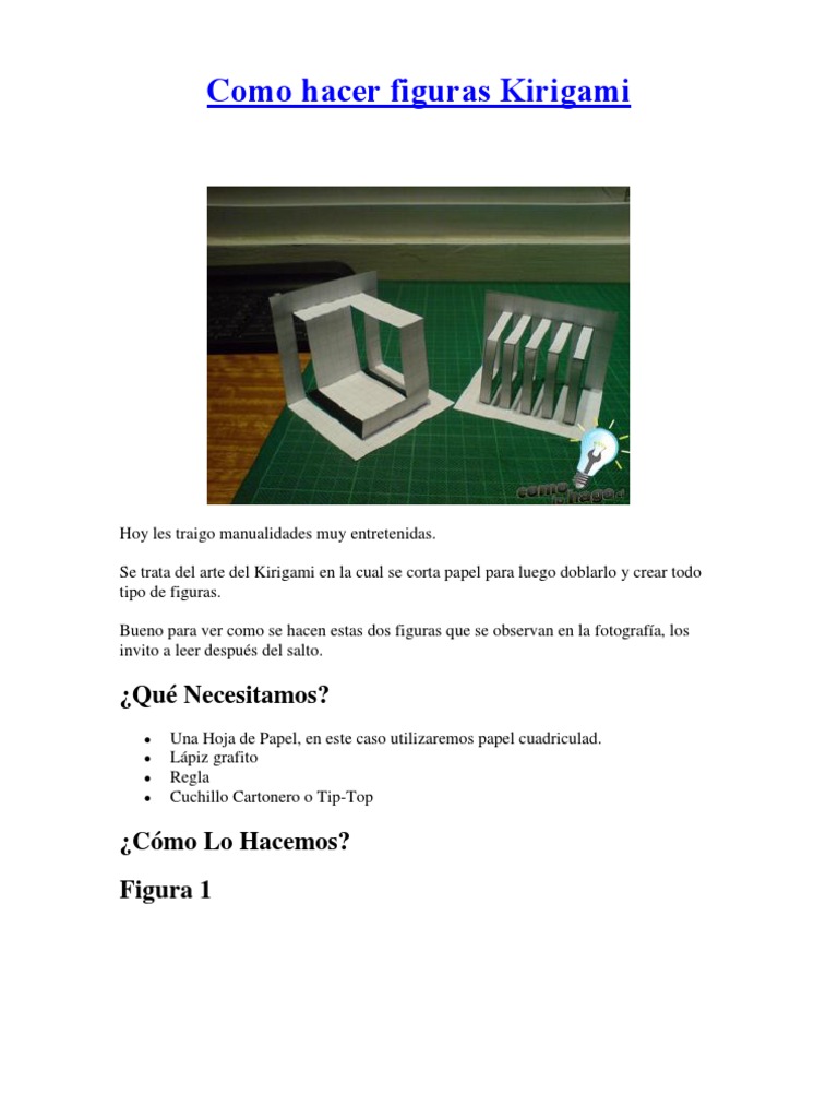 Kiri Gami | PDF | Papel | Origami