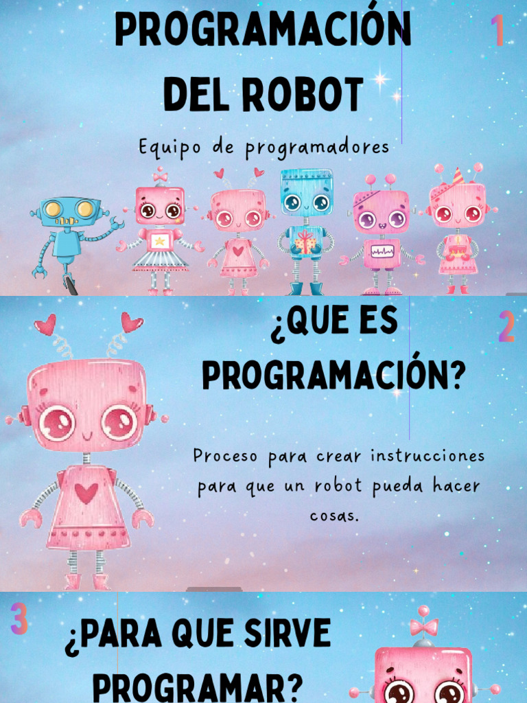 Robotics Rules Technology Presentation in Colorful Cartoon Style ...