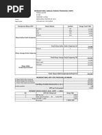 Template HPP untuk UMKM Makanan | PDF