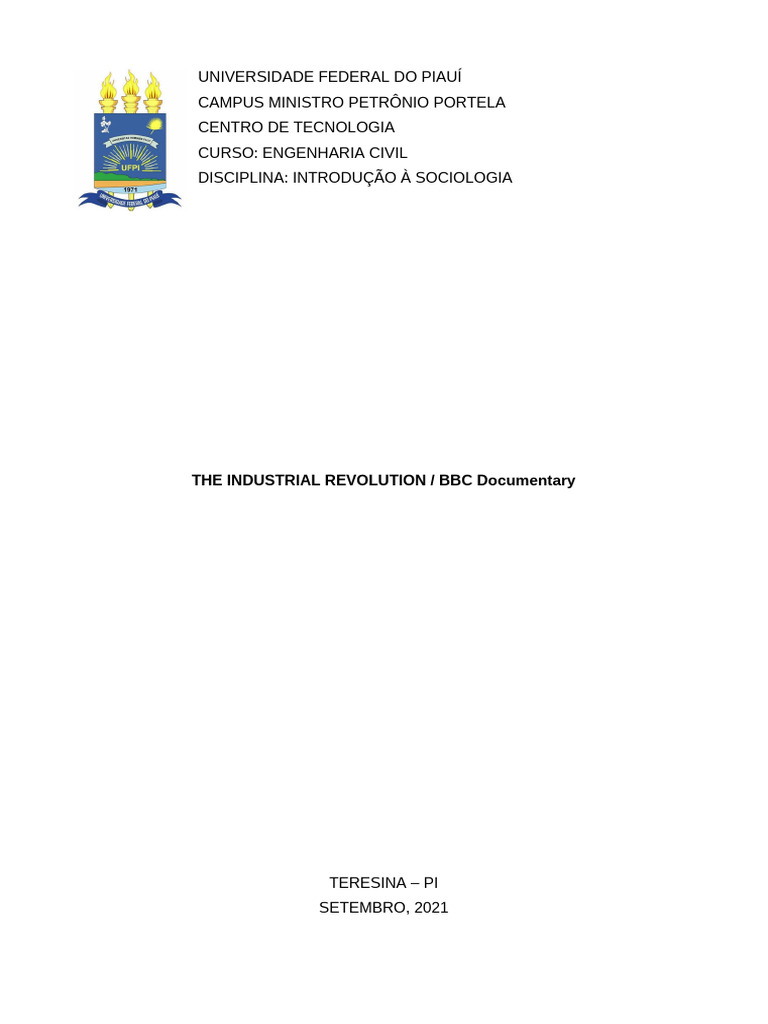 The industrial revolution - BBC Documentary | PDF | Reino Unido | Economia