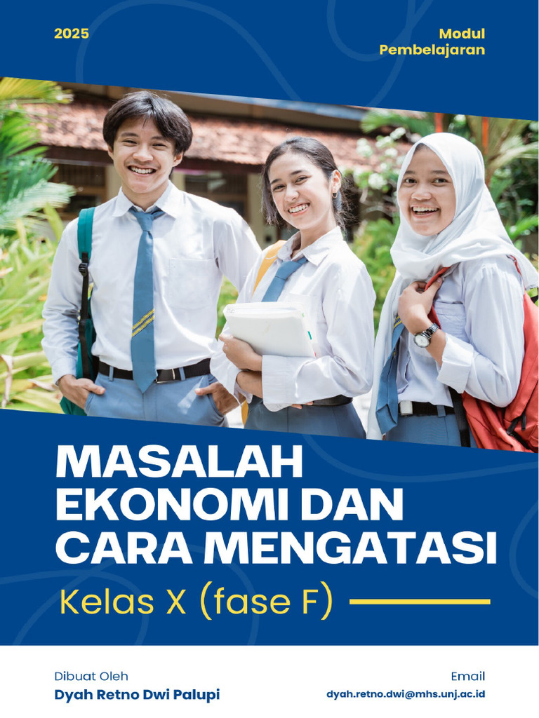 X - Modul Ajar Pertumbuhan Ekonomi - Dyah Retno Dwi Palupi | PDF