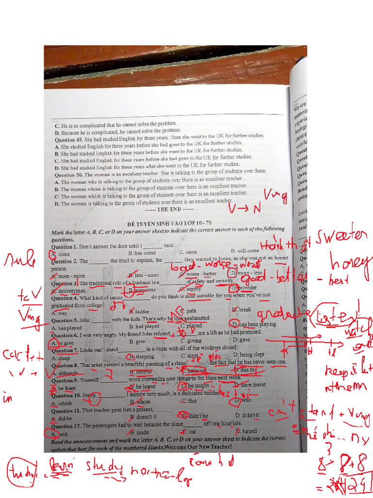 Cấu Trúc Although | PDF