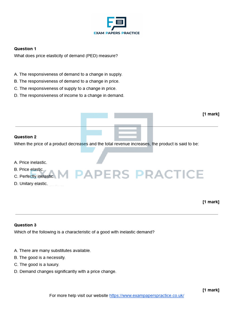 Elasticity | PDF | Elasticity (Economics) | Demand