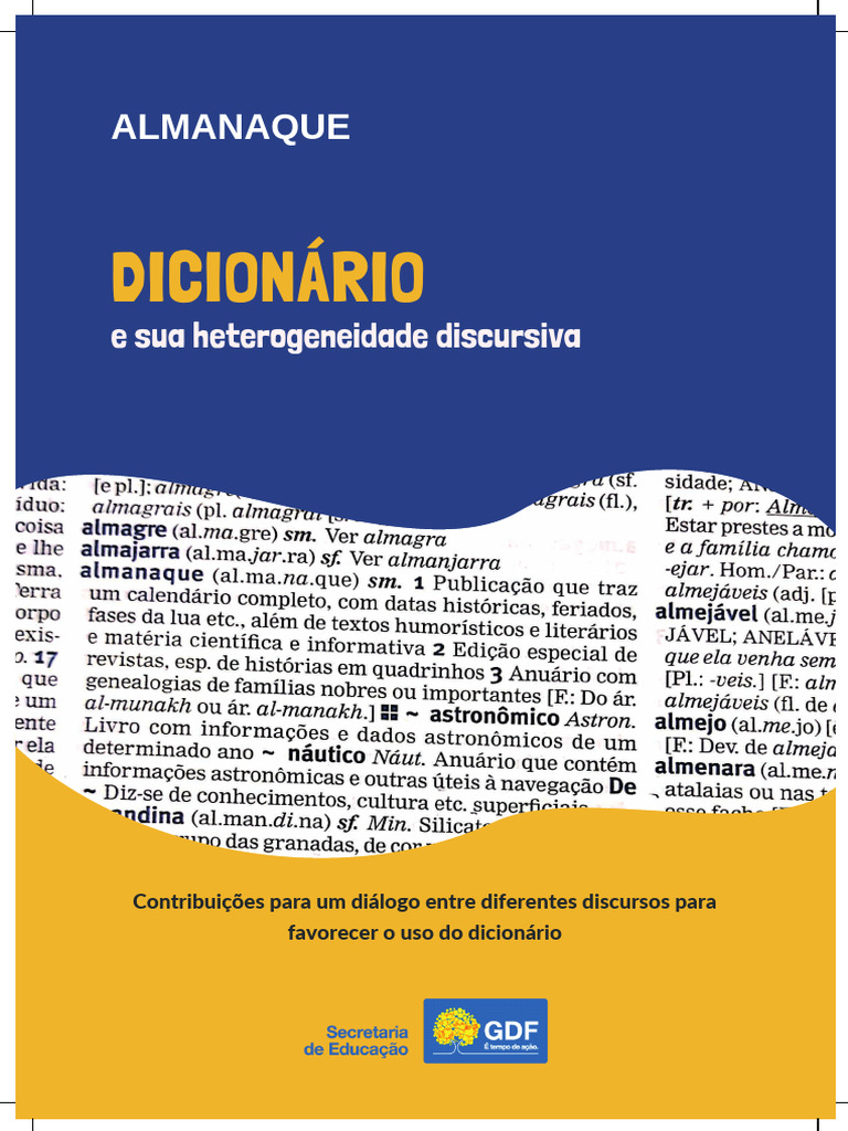 Almanaque-Dicionarios | PDF | Palavra | Gramática
