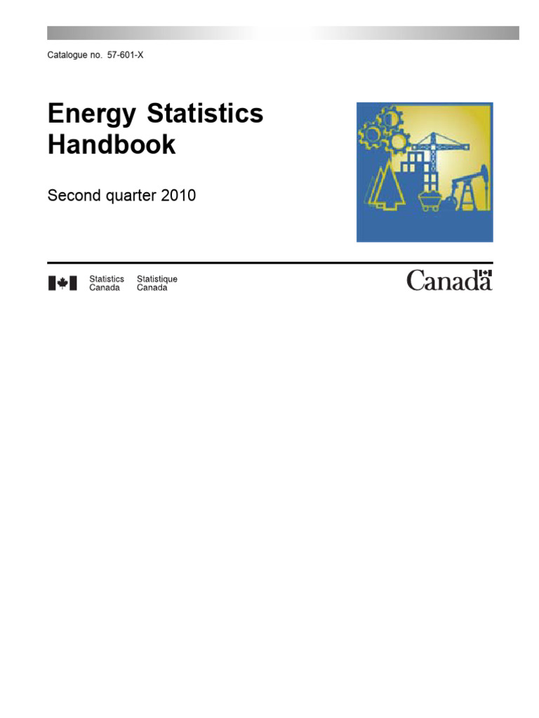 Energy Statistic Handbook | PDF | Natural Gas | Petroleum
