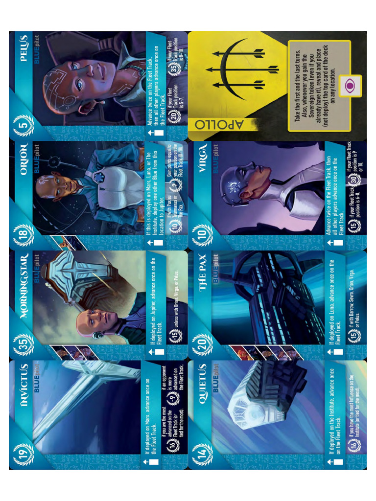 1. Red Rising Cards | PDF