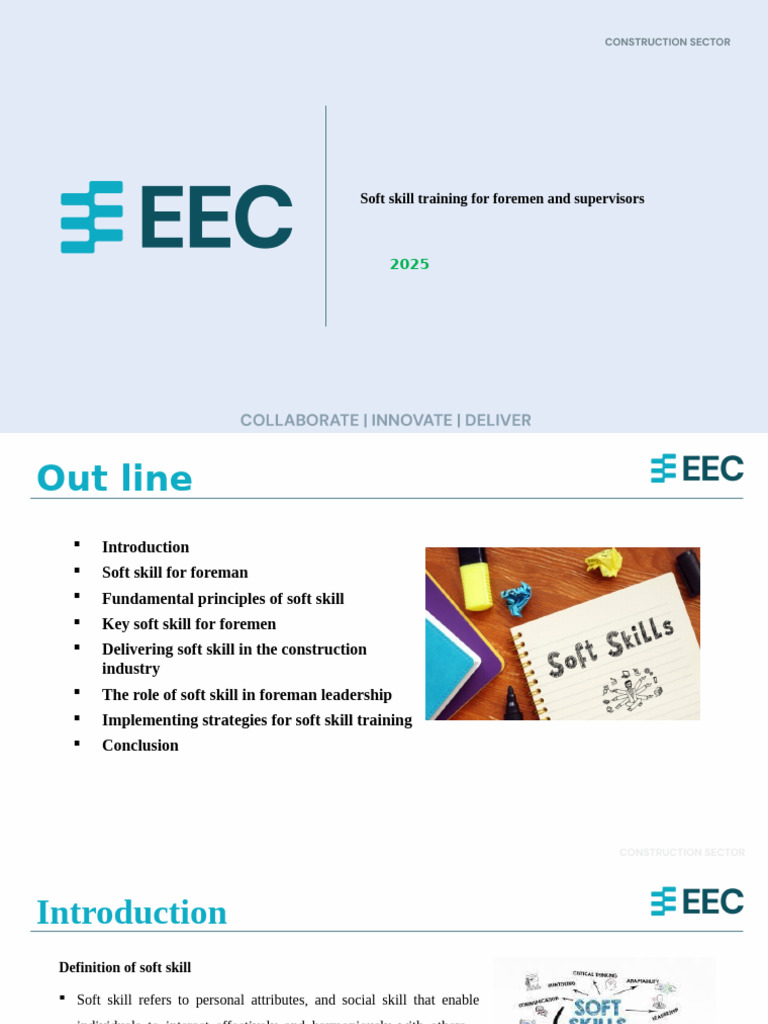 Soft Skill Training for Foremen and Supervisors | PDF | Negotiation ...