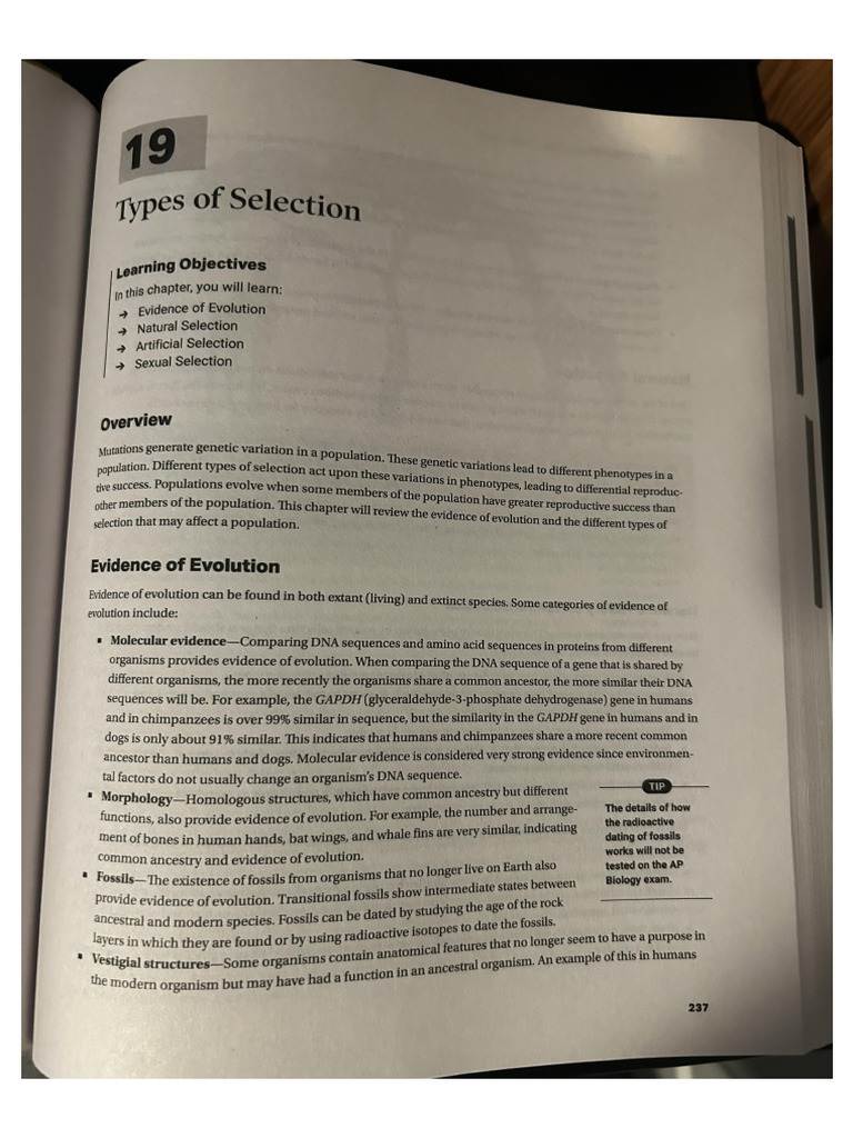 AP Biology Unit 7 | PDF