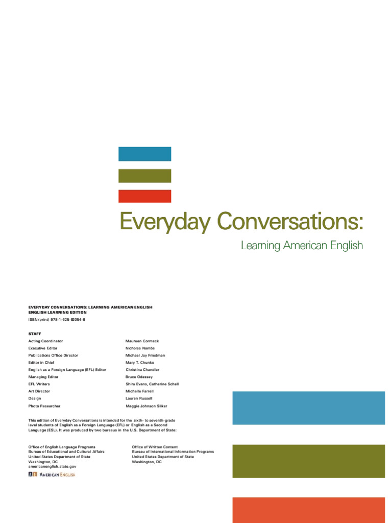 Idoc.tips Dialogues Everyday Conversations English | PDF | Question ...