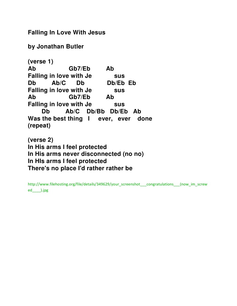 Falling in Love with Jesus Lyrics | PDF | Religion & Spirituality