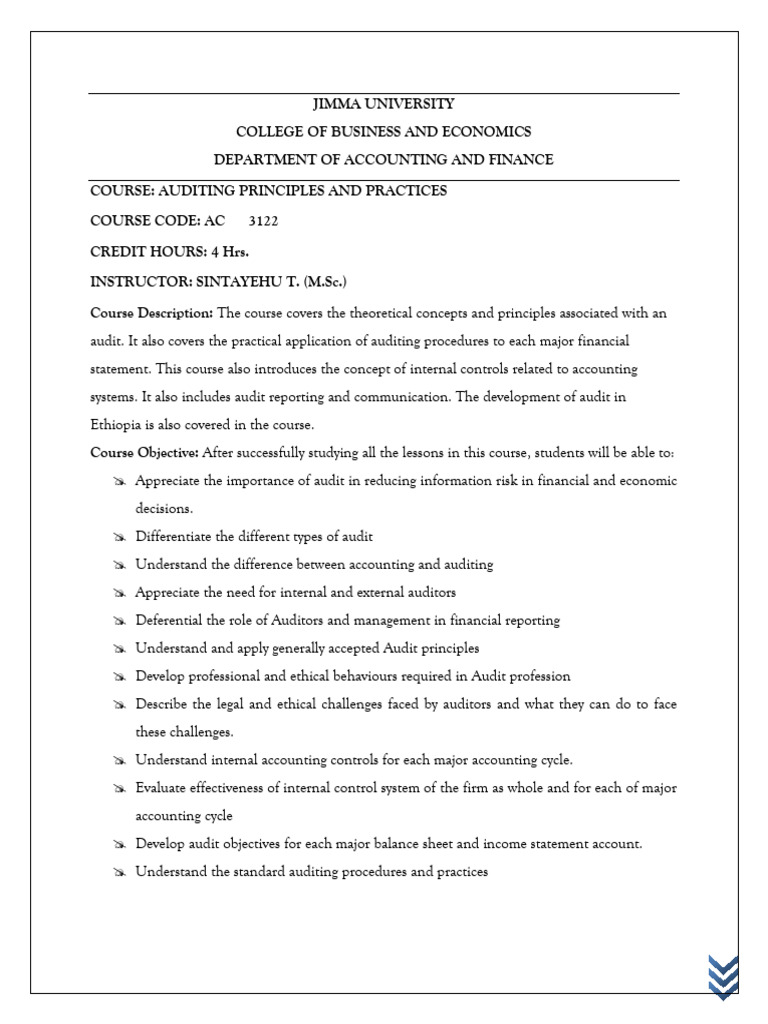 Auditing and practice | PDF | Audit | Accounting