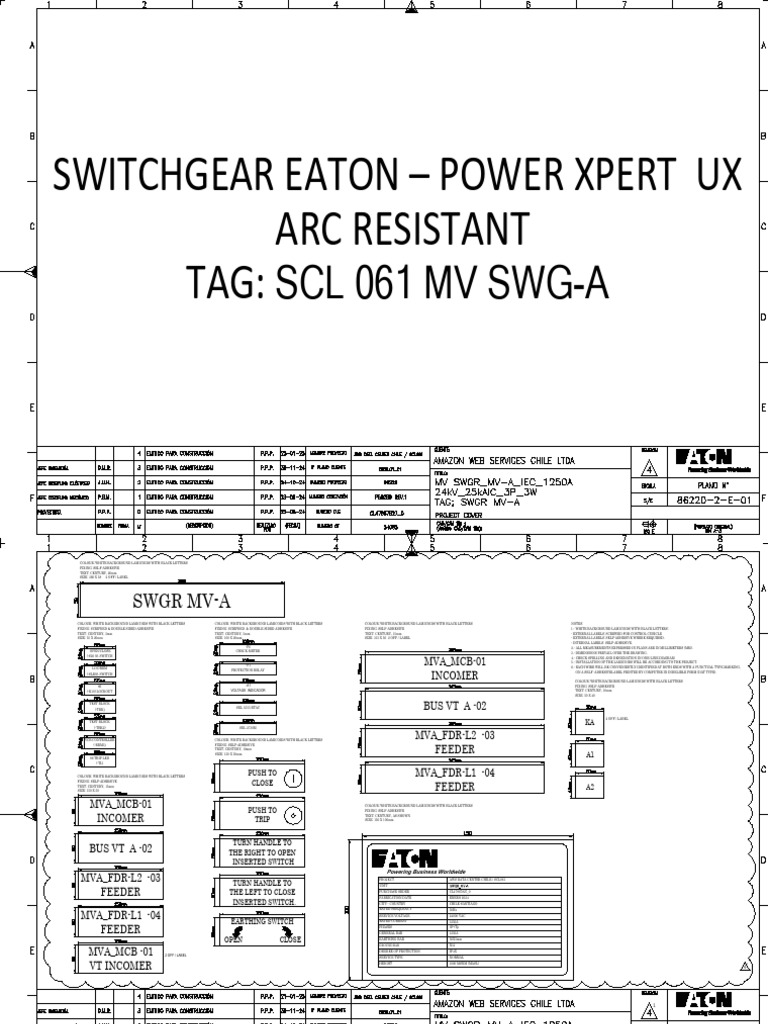 #240.5 SWGR Mv-A | PDF | Power Engineering | Electrical Equipment