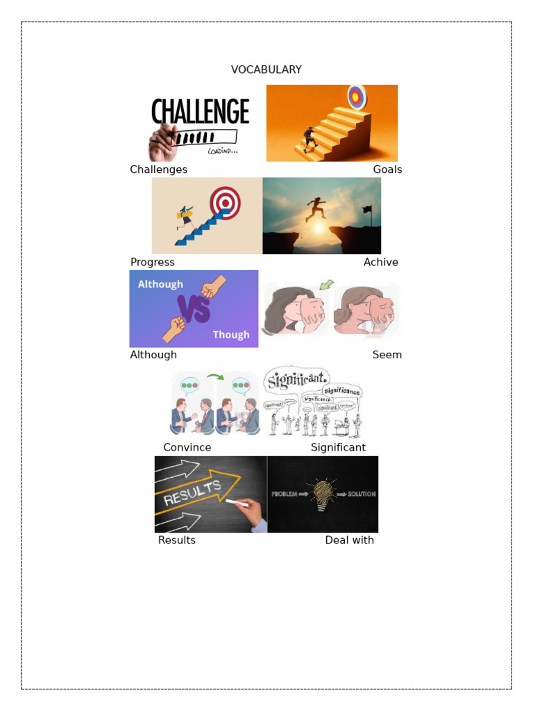 Vocabulary Ingles 6 Tema 1 | PDF