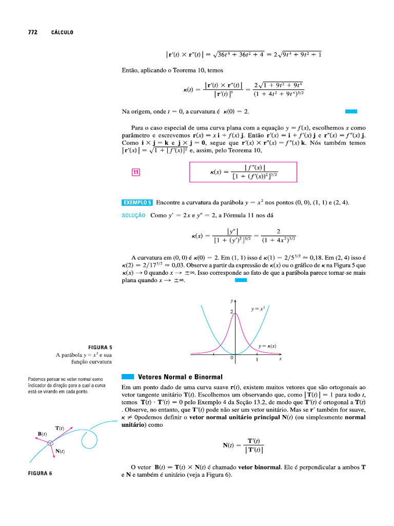 Aula 07 - Vetor Normal e Binormal | PDF
