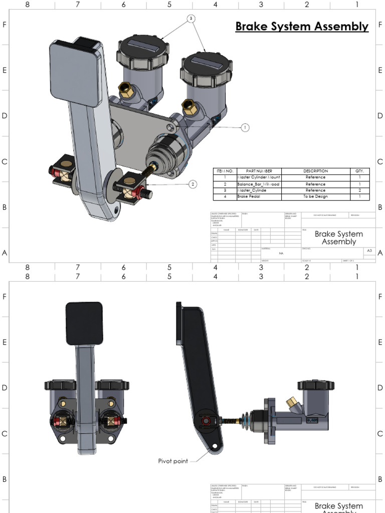 Brake System Assembly Specifications | PDF | Mechanics | Mechanical ...