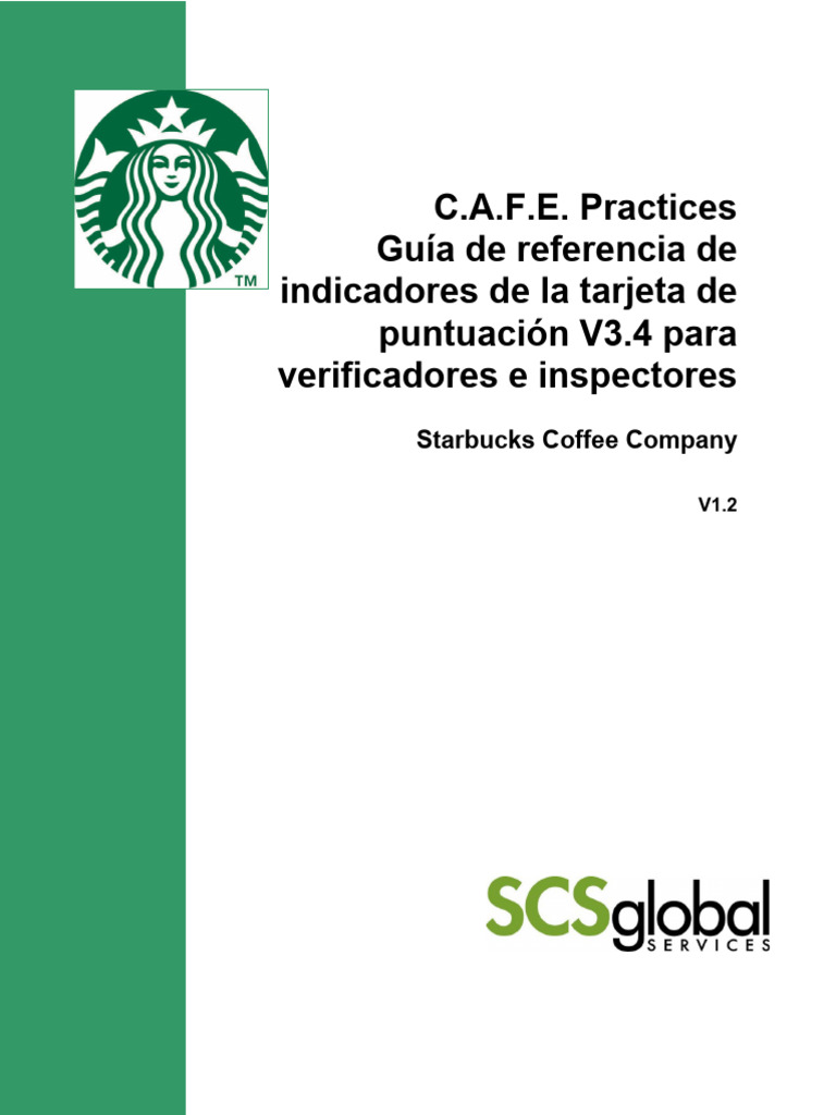 CAFE GUI IndicatorGuidanceV3.4 V1-2 091622 SPA V1-1 092722 | PDF ...