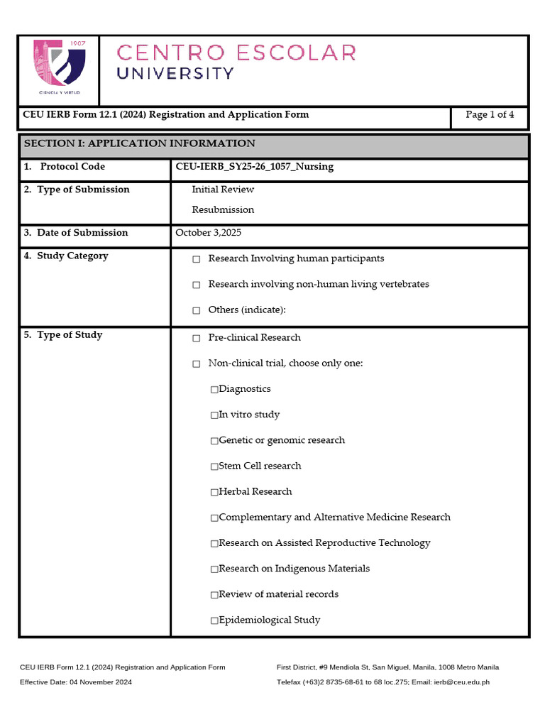 CEU-IERB_SY25-26_1057_Nursing_Form12 Registration and Application Form ...
