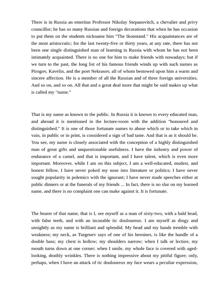 Portrait of a Distinguished Russian Scholar | PDF