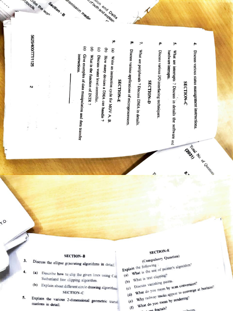 5th Sem Paper Set 3 | PDF
