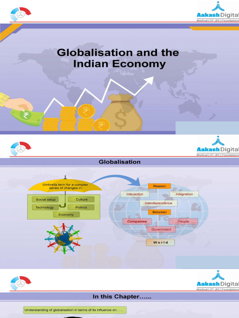 Globalisation and Indian Economy | PDF
