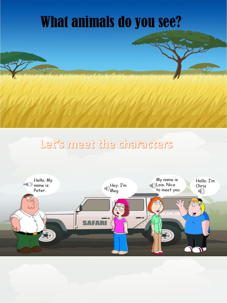 What Animals Do You See | PDF