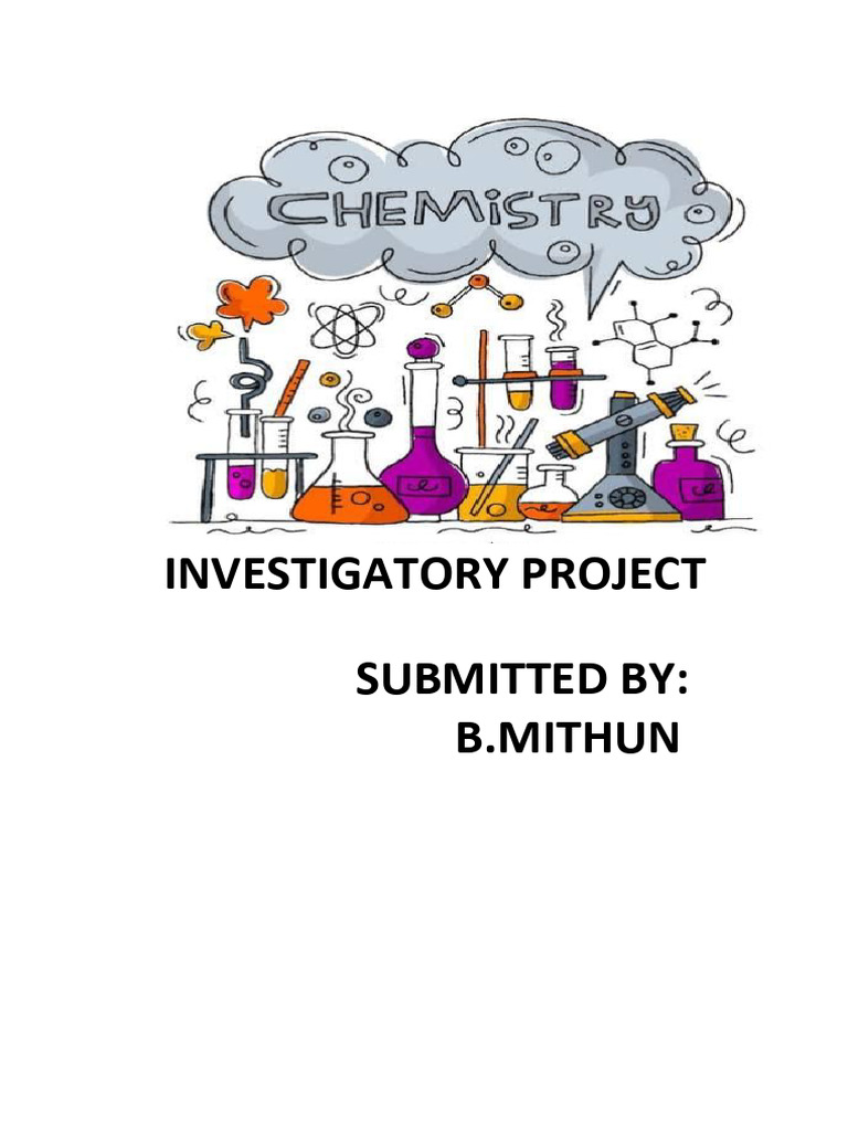 Che Investigatory Project | PDF | Milk | Dairy