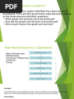 Three Basic Economic Questions Explained | PDF | Economic System ...