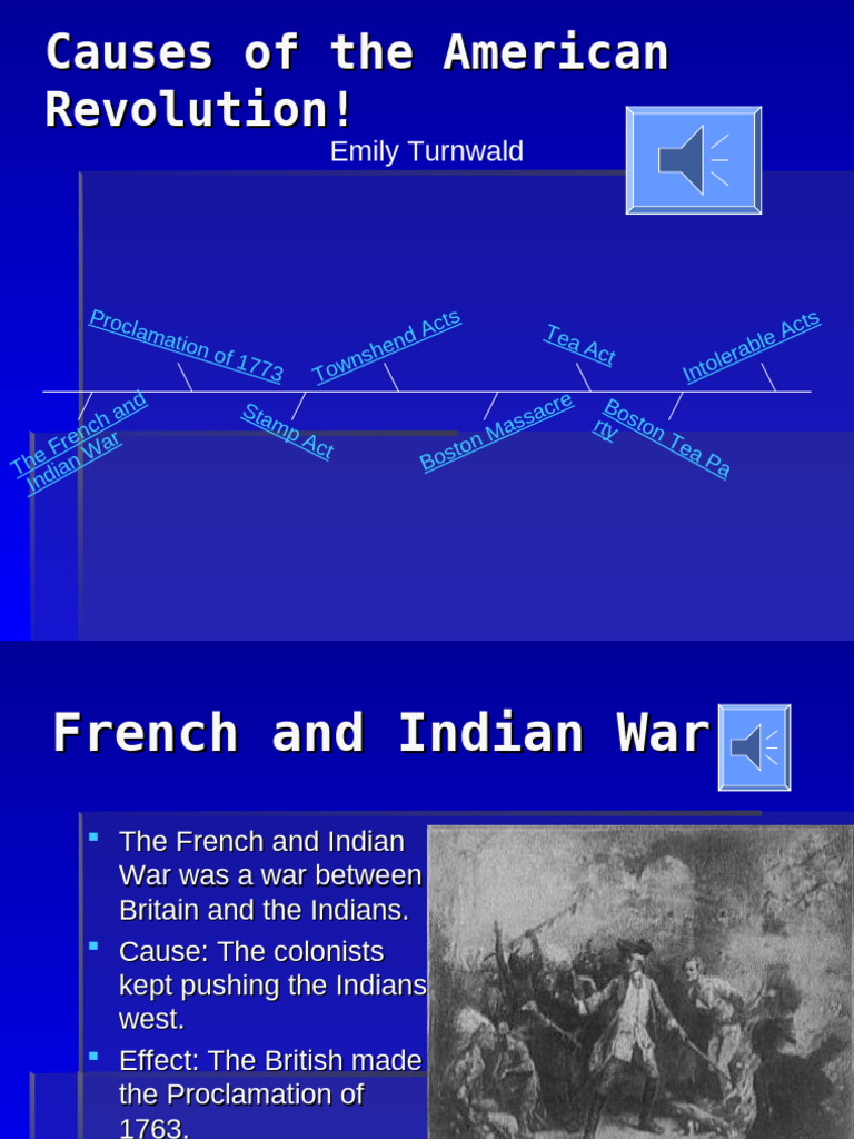 Causes of the American Revolution | PDF | Kingdom Of Great Britain ...