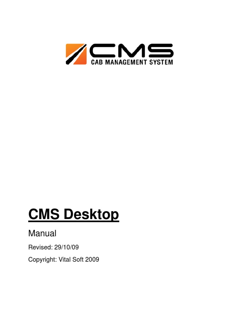 CAB Management System Manual | PDF | Fee | Taxicab
