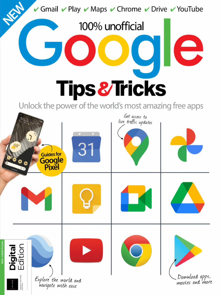 Google Tips & Tricks - 22nd Edition, 2025 | PDF