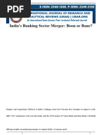 Canara-Syndicate Bank Merger Overview | PDF | Mergers And Acquisitions ...