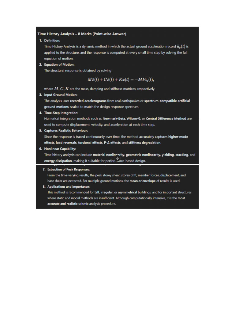 Earthquake Question & Answers | PDF | Beam (Structure) | Structural ...