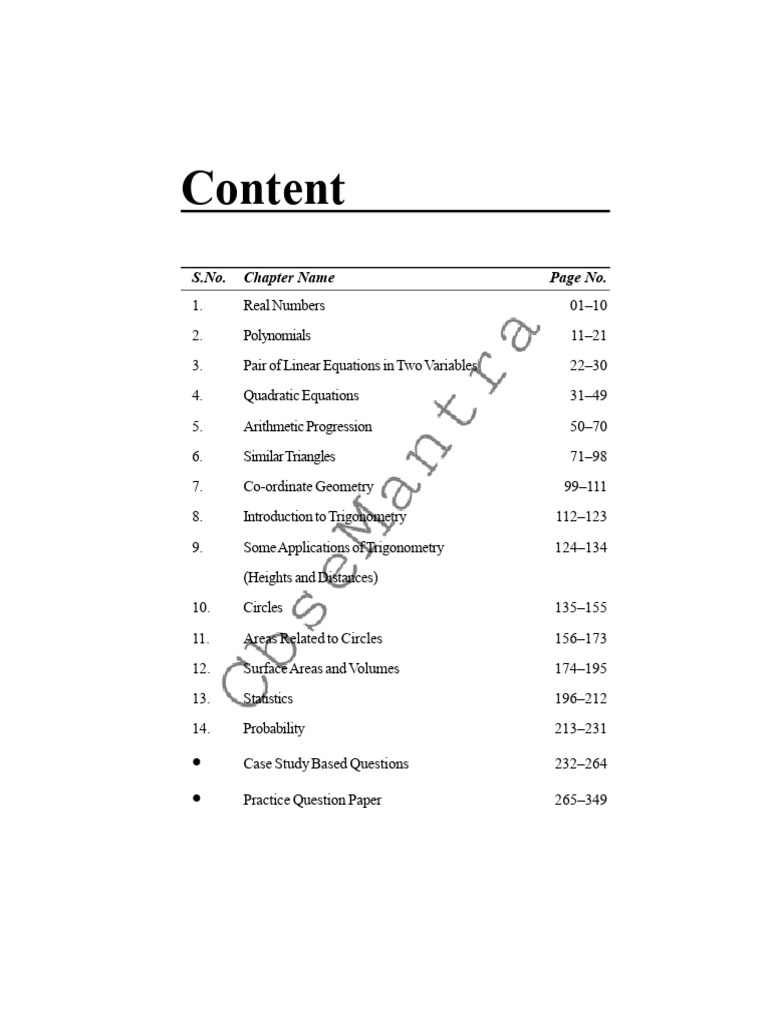 Class 10 Maths Question Bank | PDF | Circle | Elementary Mathematics