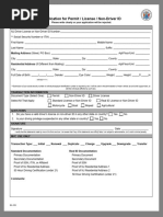 Standard Class D/M License Document Checklist | PDF | Identity Document ...