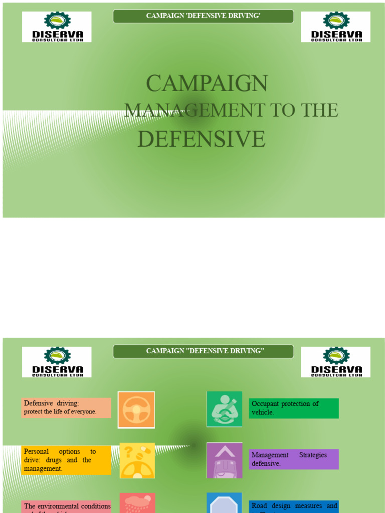 Defensive Driving Campaign | PDF | Alcohol Intoxication | Driving
