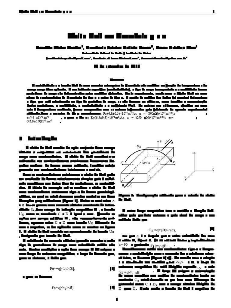 Karakteristik Listrik Material H | PDF