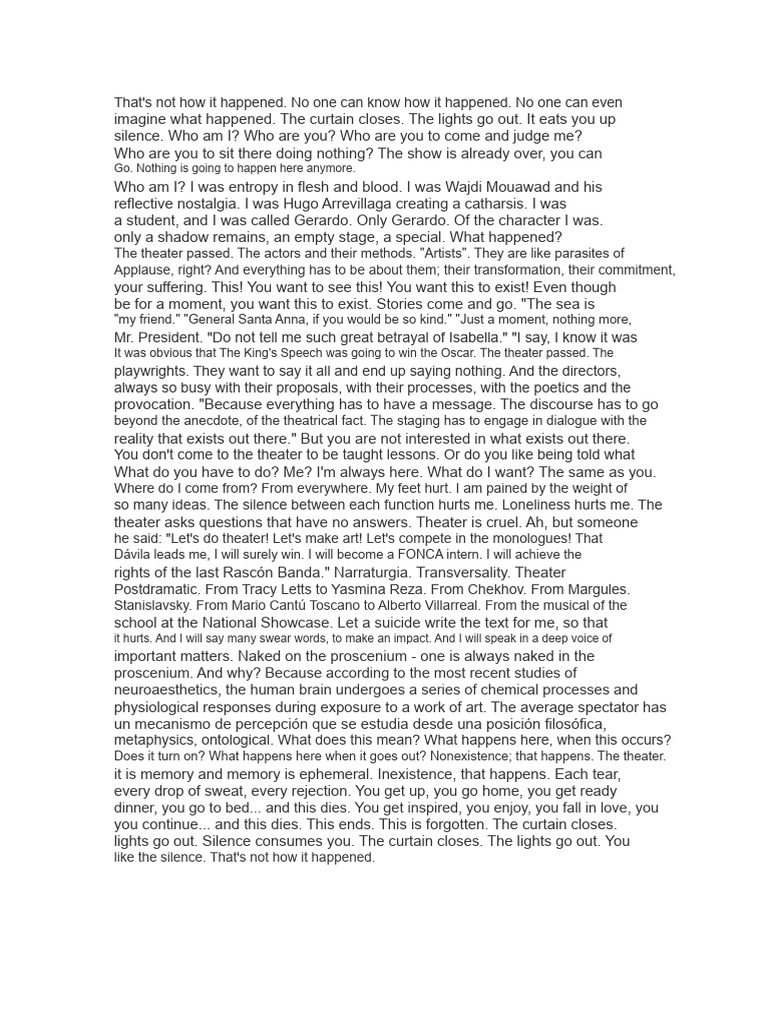 Winning Monologue - Character.docx | PDF