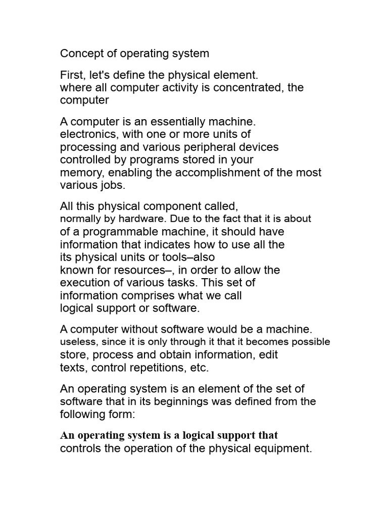 Understanding Operating Systems Basics | PDF | Operating System ...