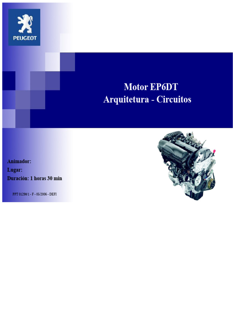 Motor ep6 | PDF | Motores | Turbocompressor