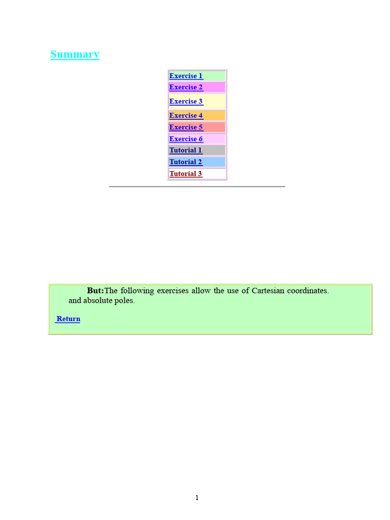 AUTOCAD 2D DRAWING EXERCISES | PDF