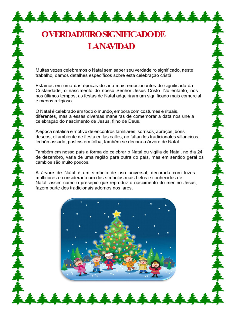 Significado do Natal na Cristandade | PDF