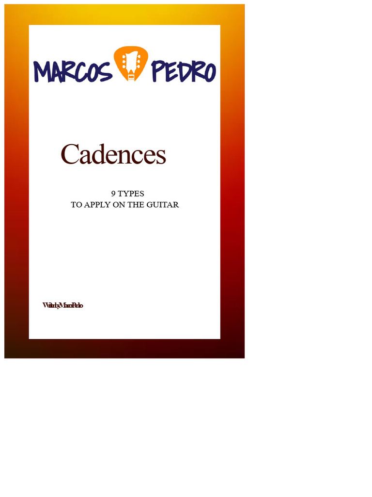 9 Guitar Cadences Explained | PDF | Mode (Music) | Chord (Music)
