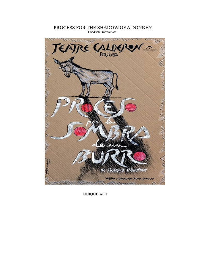 The process for the shadow of a donkey | PDF