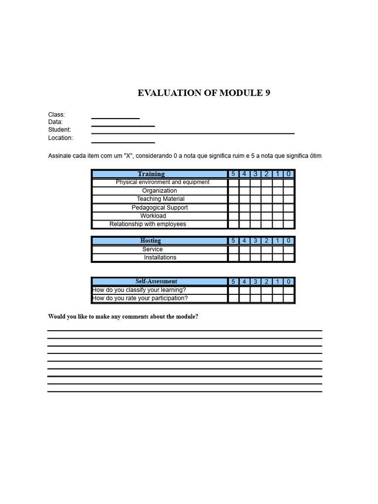 reaction evaluation model | PDF