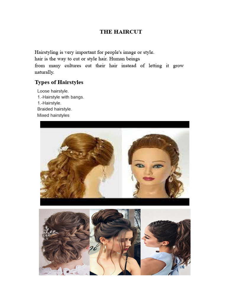 Types of Hairstyles | PDF