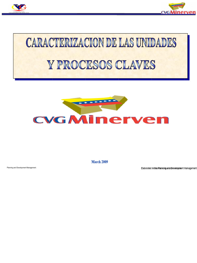 MINERVEN PRODUCTIVE PROCESS | PDF | Mining | Secondary Sector Of The ...